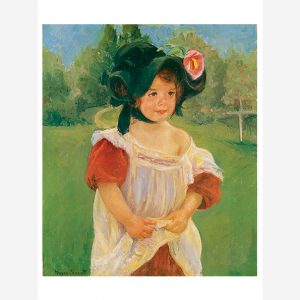 1.3 Cassatt, Mary, Spring: Margot Standing in a Garden – Art Image ...